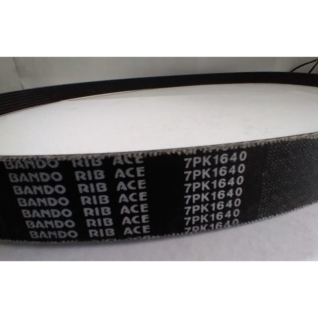 Rib Ace Belt 7PK 1640 Alt. AC, PS. Belt for Nissan Patrol 3.0 2004 ZD30DDTi engine 3.0 L ...