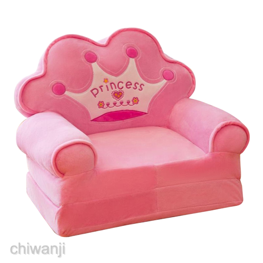 Sofa Cover Crown Chair Seat for Children Cartoon Chairs Without Foam ...