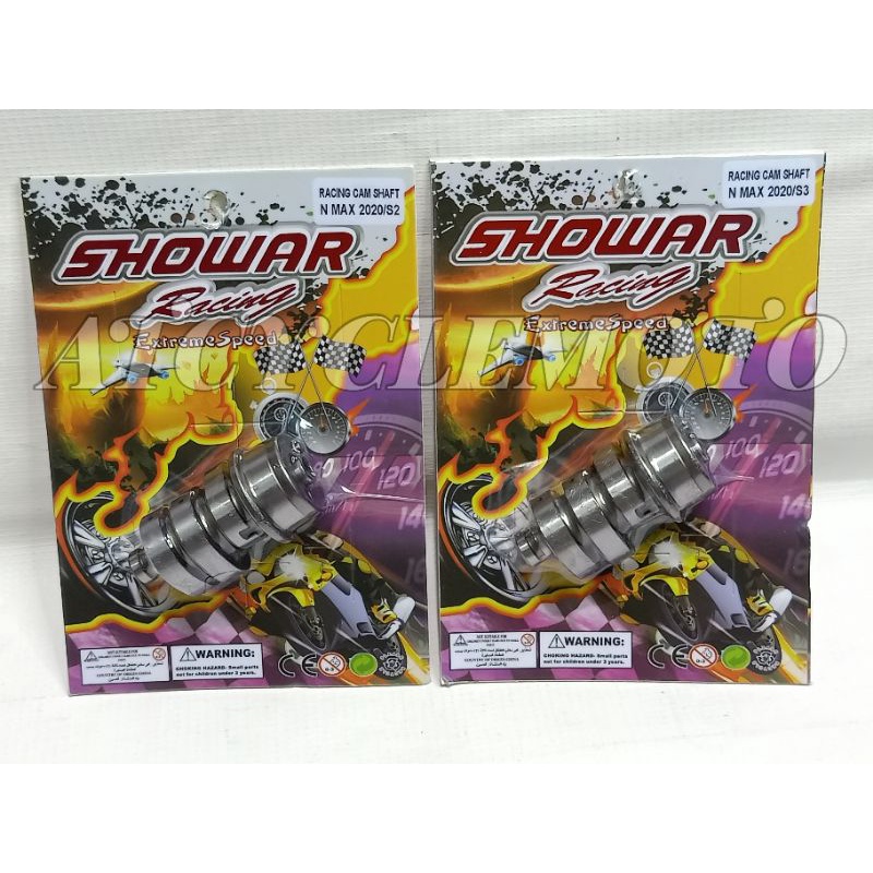 SHOWAR RACING CAMSHAFT FOR NMAX V1/ NMAX V2/ AEROX STAGE2/STAGE 3 ...