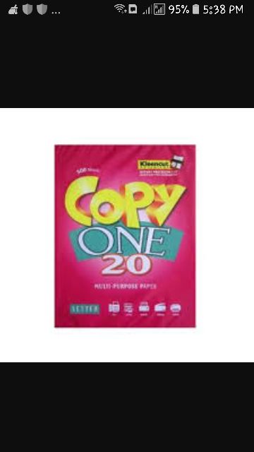 Copy one Bond paper 8.5x14 / 8.5x13 /short / a4 | Shopee Philippines
