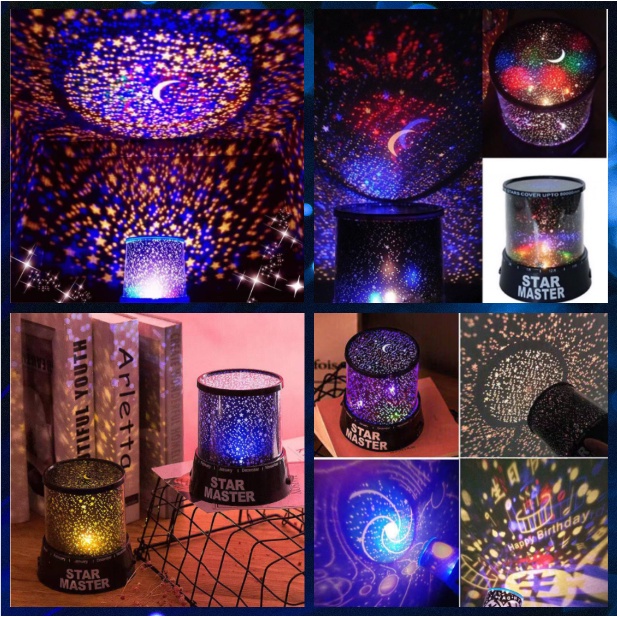 Star Night Sky Projector Lamp Star Cosmos STAR MASTER Light Gift ...