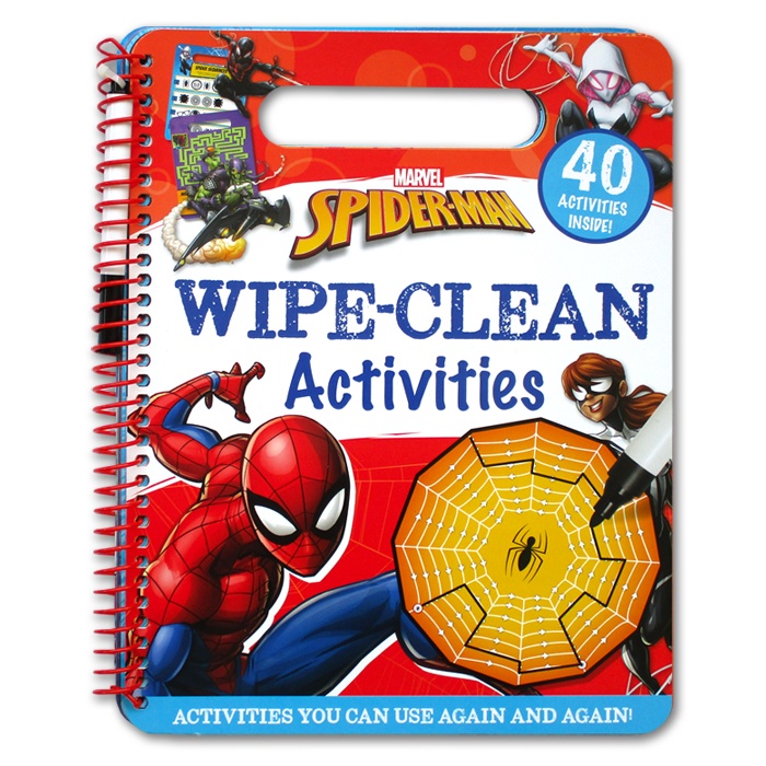 Marvel Spider-Man: Wipe-Clean Activities (Activities You Can Use Again ...