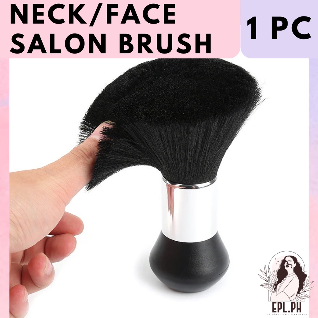 1PC Professional Soft Black Neck Face Duster Brushes Barber Hair Clean Hairbrush Salon | Shopee ...