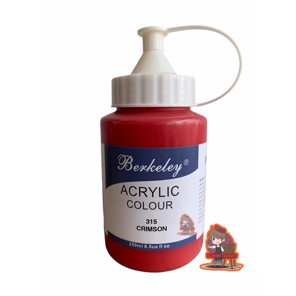 Berkeley Acrylic Colour Paint 250ml | Shopee Philippines