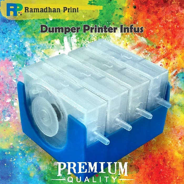 Anti-clogged and Anti-Flood Modified Printer Infusion Dumper 4 Colors ...