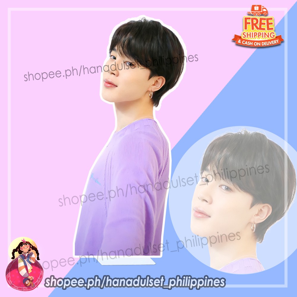 KPOP 5 inches | cake topper BTS Half Body [ Jimin ] standee ♥ | Shopee ...
