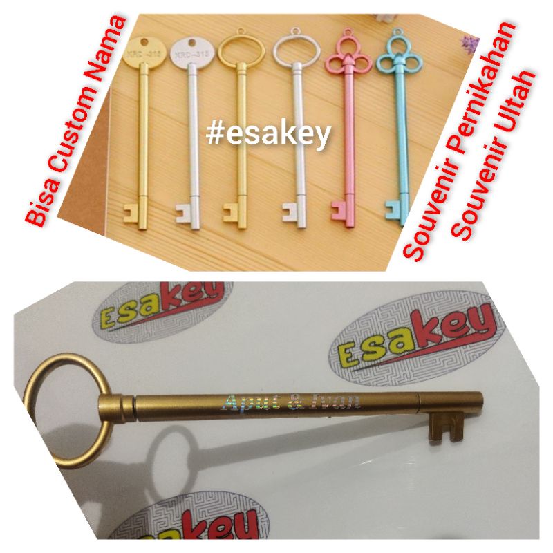 Wedding Souvenir Key Pen (Custom Name) | Shopee Philippines