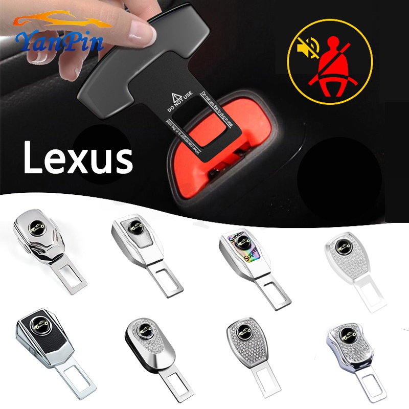 For Lexus Car Seat Belt Cover Extension Plug Safety Seat Lock Buckle ...