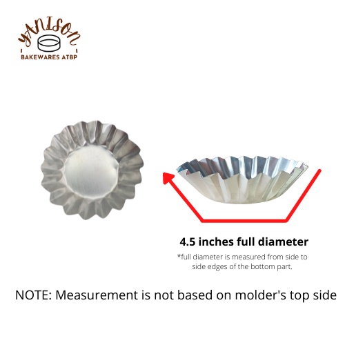 10 pcs MAMON MOLD / MAMON MOLDER 4” 4.5" 5” 5.5" 6” (Aluminum) | Shopee ...