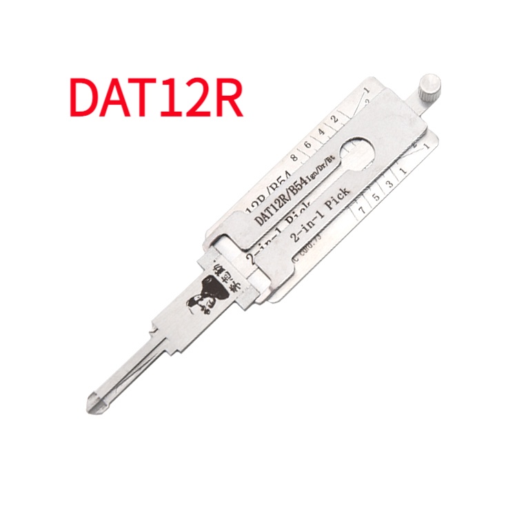 ORIGINAL LISHI 2-In-1 Pick & Decoder DAT12R X154 B54 For Isuzu/Hino ...