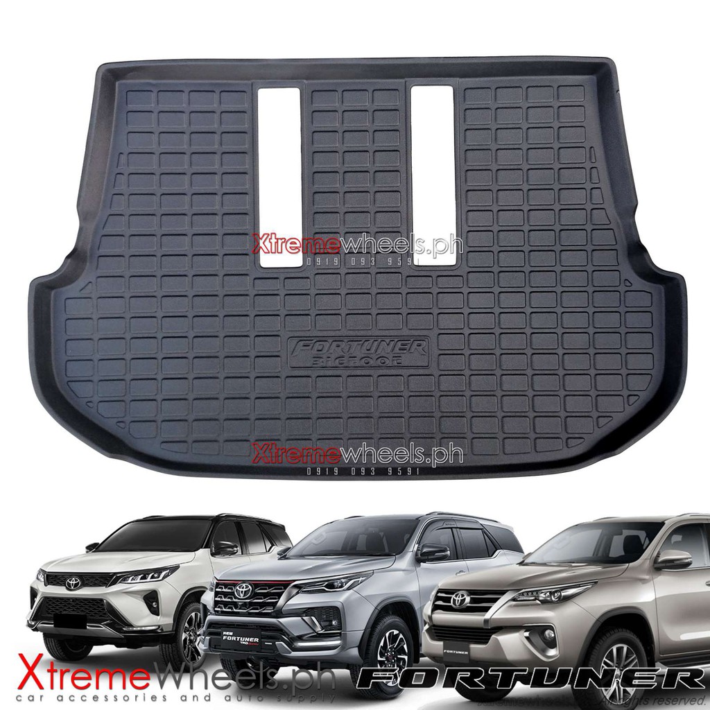 Toyota Fortuner 2016-2025 Cargo / Trunk Tray only with Fortuner Logo ...