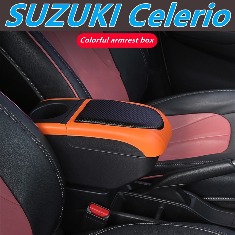 Suzuki Celerio 2016 - 2022 Car Armrest box Adjustable Centre Console ...