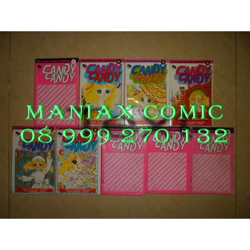 Candy Comic - Candy 1-9 Completed | Shopee Philippines