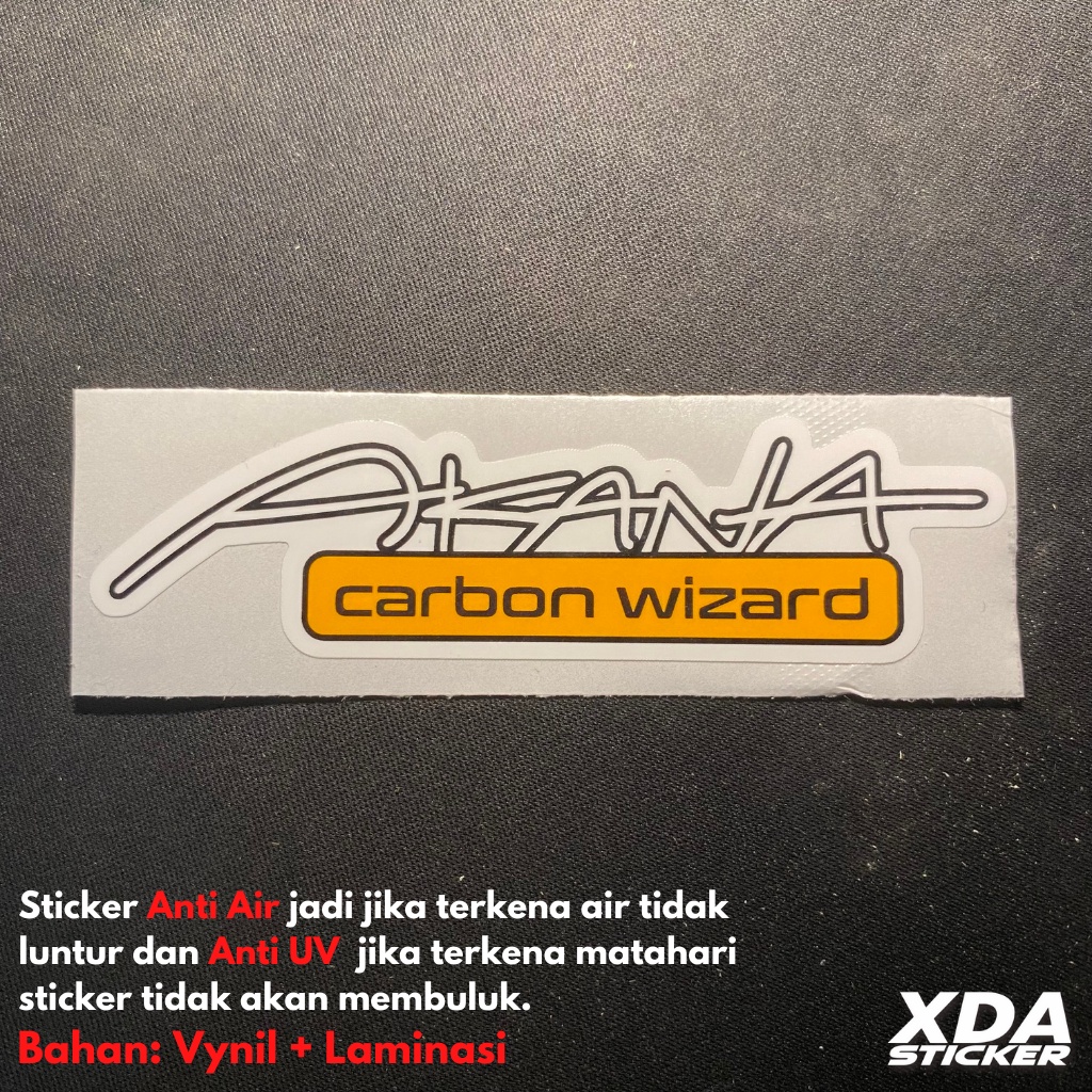 Sticker/sticker PRINTCUTT AKANA CARBON WIZARD PRINT CUTTING | Shopee ...