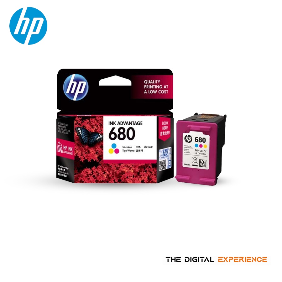 HP 680 Tri-color Original Ink Advantage Cartridge (F6V26AA) | Shopee ...
