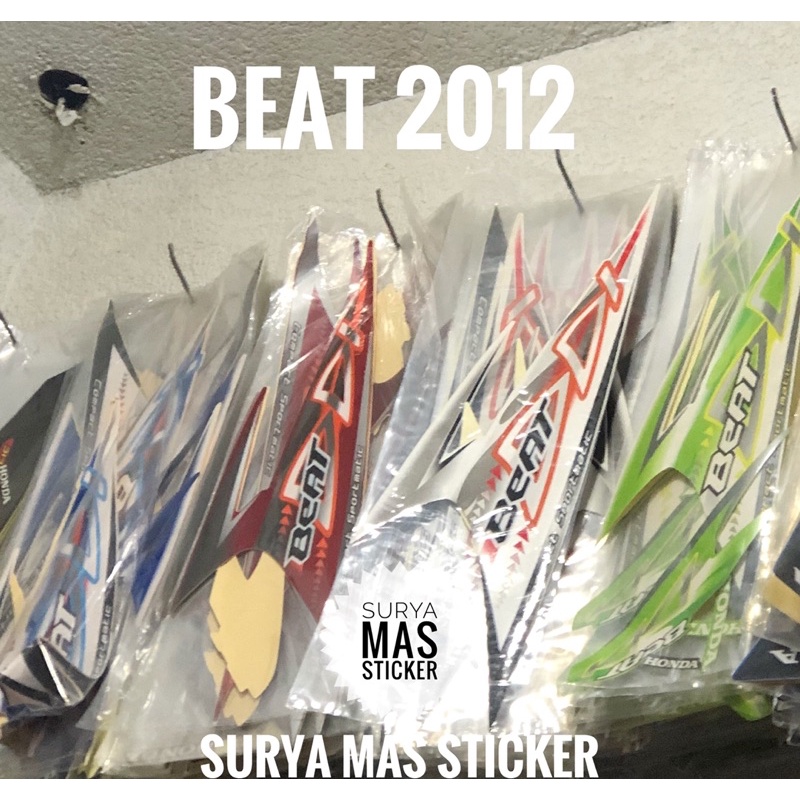 2012 beat striping 2012 honda beat carbu motorbike body stickers ...