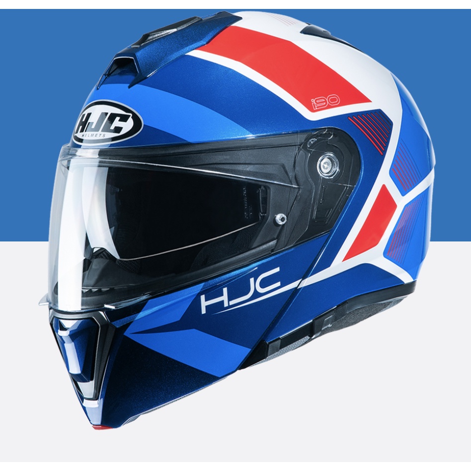 HJC i90 Hollen Modular Full Face Helmet (MC1, MC21, MC4) | Shopee ...