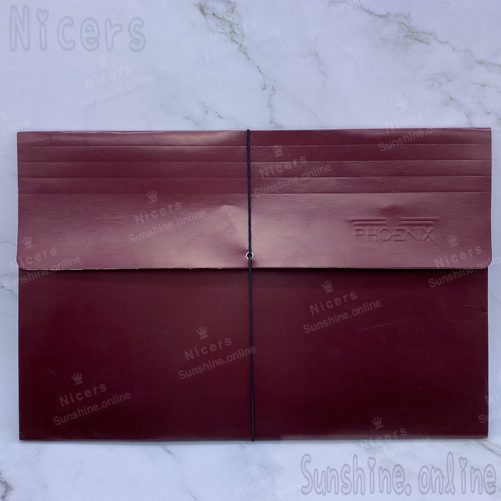 Expanding Envelope Long File inserted folder Office Folder with Garter ...