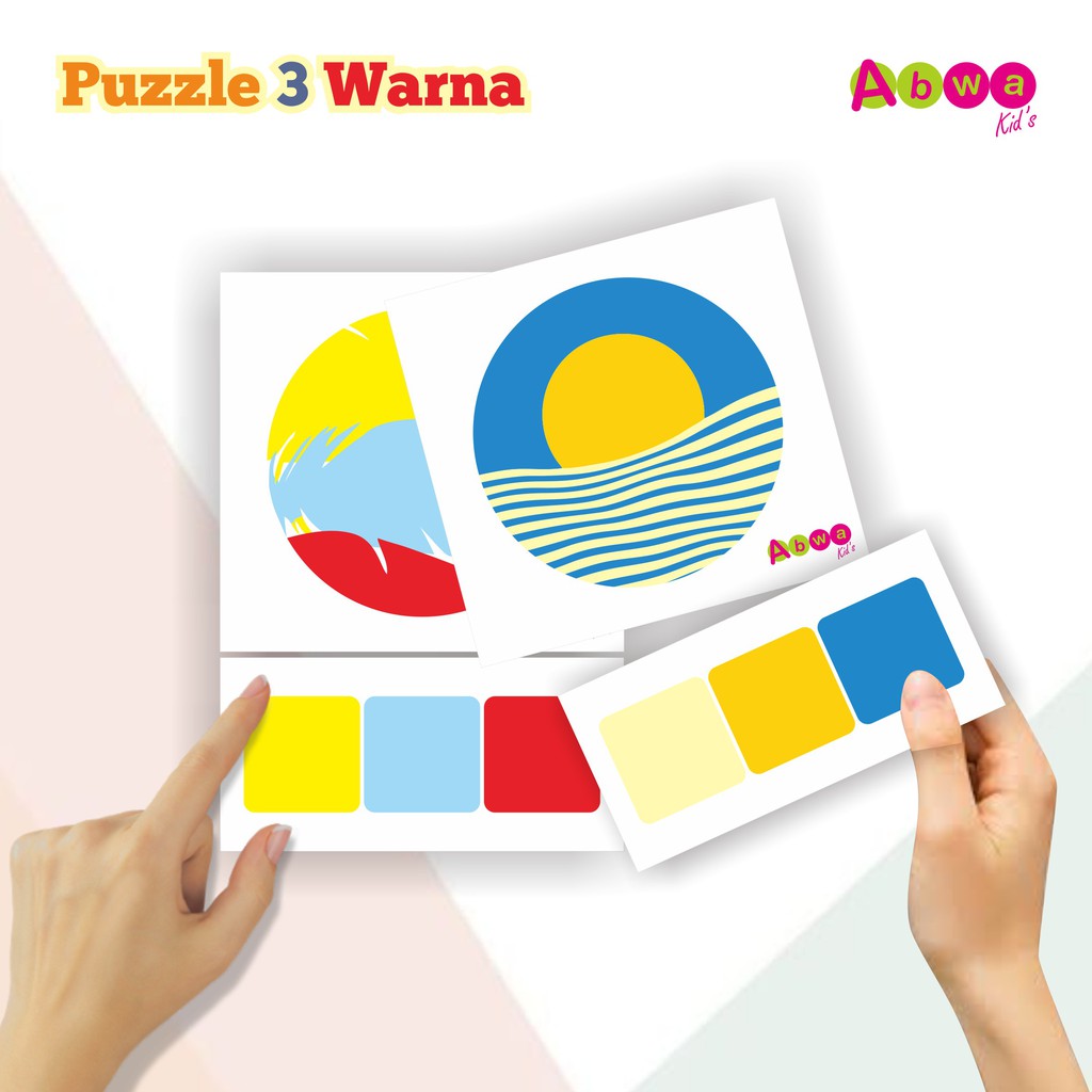Busy Page worksheet printable puzzle three color combinations abwakids ...