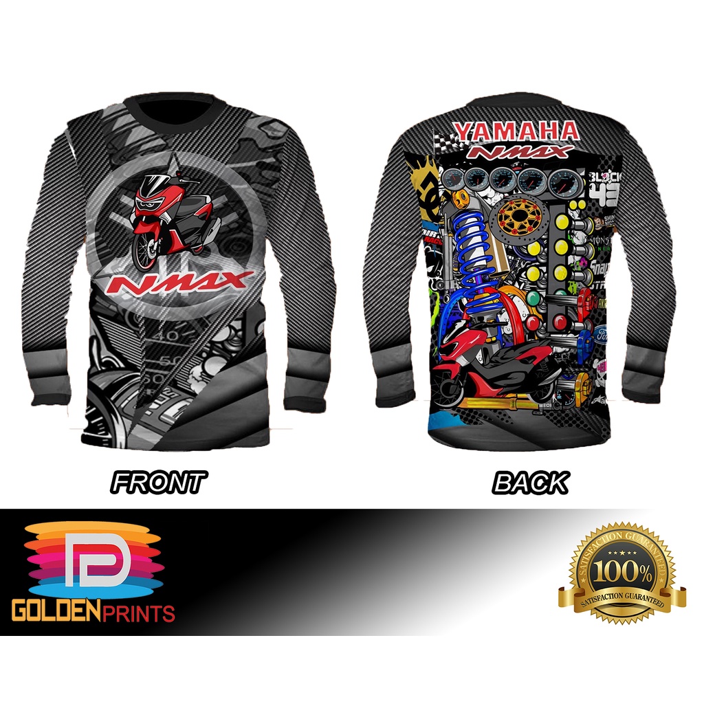 NMAX LONGSLEEVE FULL SUBLIMATION VERSION 2 | Shopee Philippines