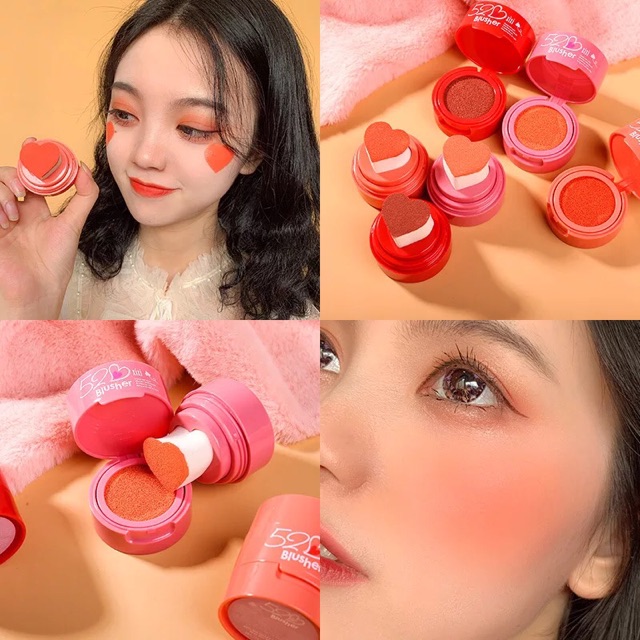 XIXI Make Up 3 Color Sweet Heart Blusher | Shopee Philippines