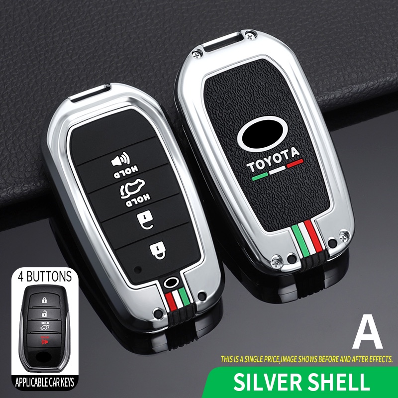 Zinc Alloy Car Key Case For TOYOTA Camry RAV4 HIGHLANDER LAND CRUISER ...