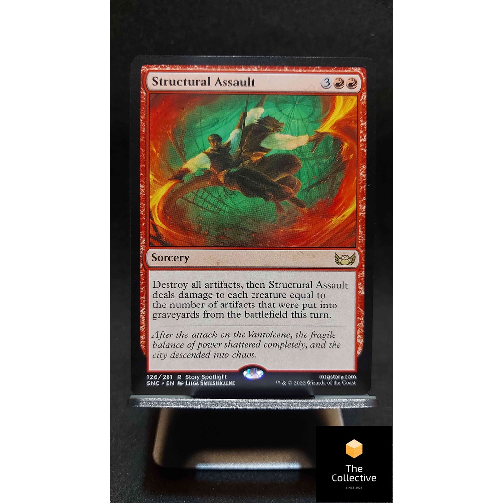 Magic the Gathering - MTG Card Game - Structural Assault - SNC [RED] / [ID: RB1] | Shopee ...