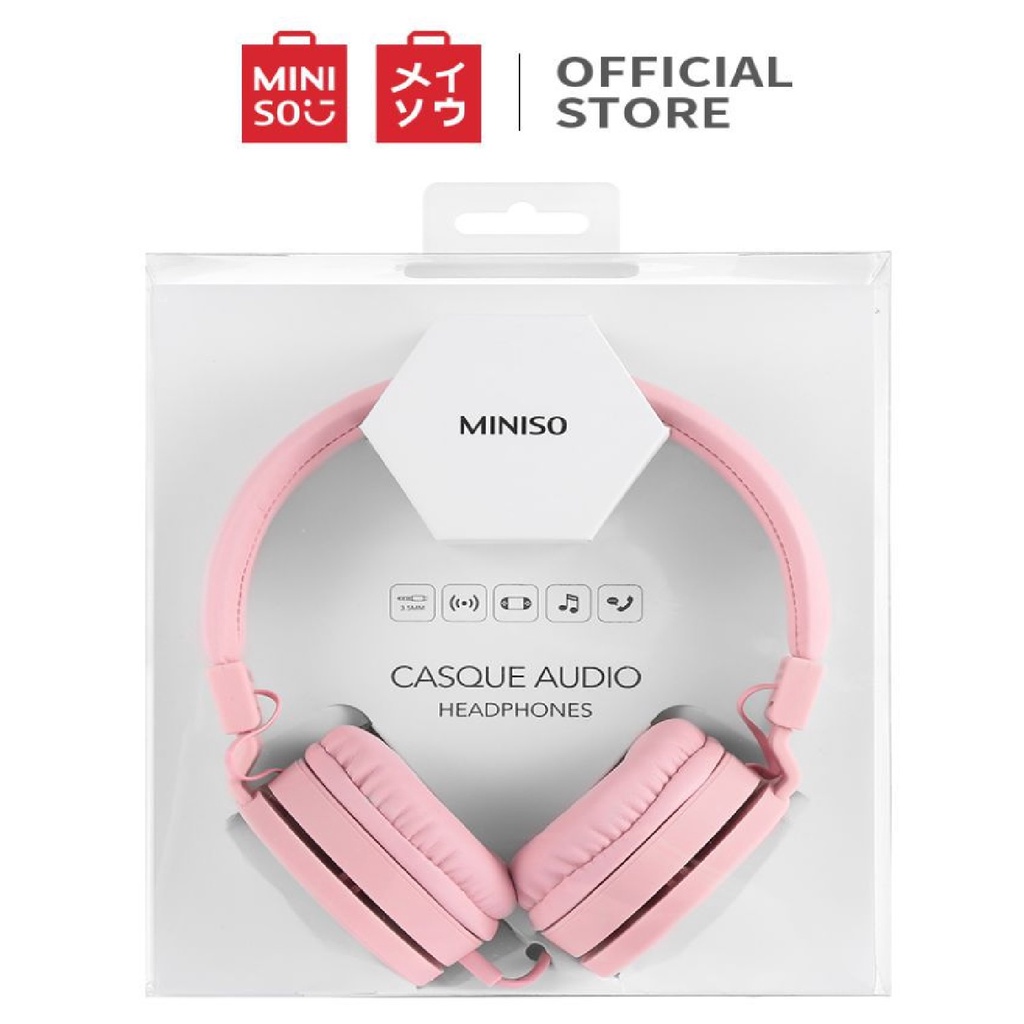 Miniso Casque Audio Headphones | Shopee Philippines