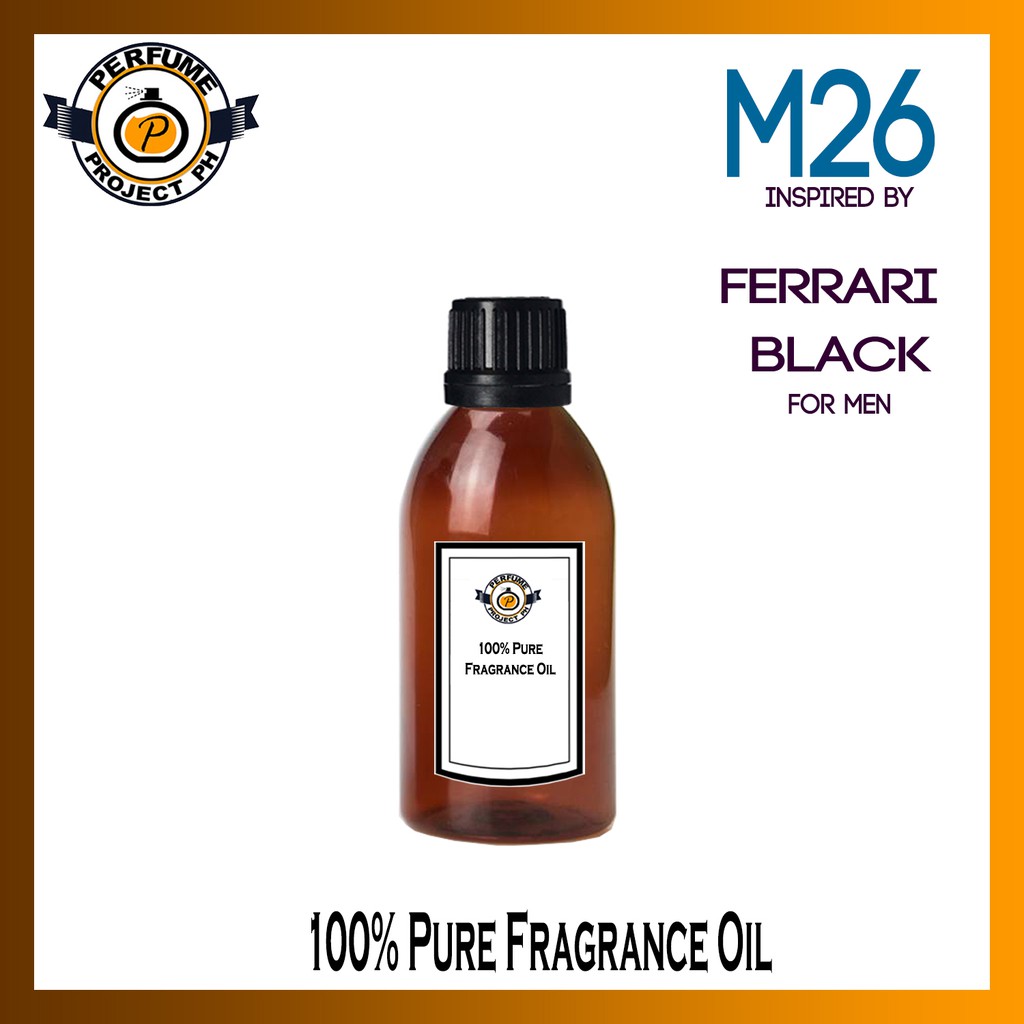 Fragrance oil M26 Ferrari Black Inspired For Men, use for Perfume ...