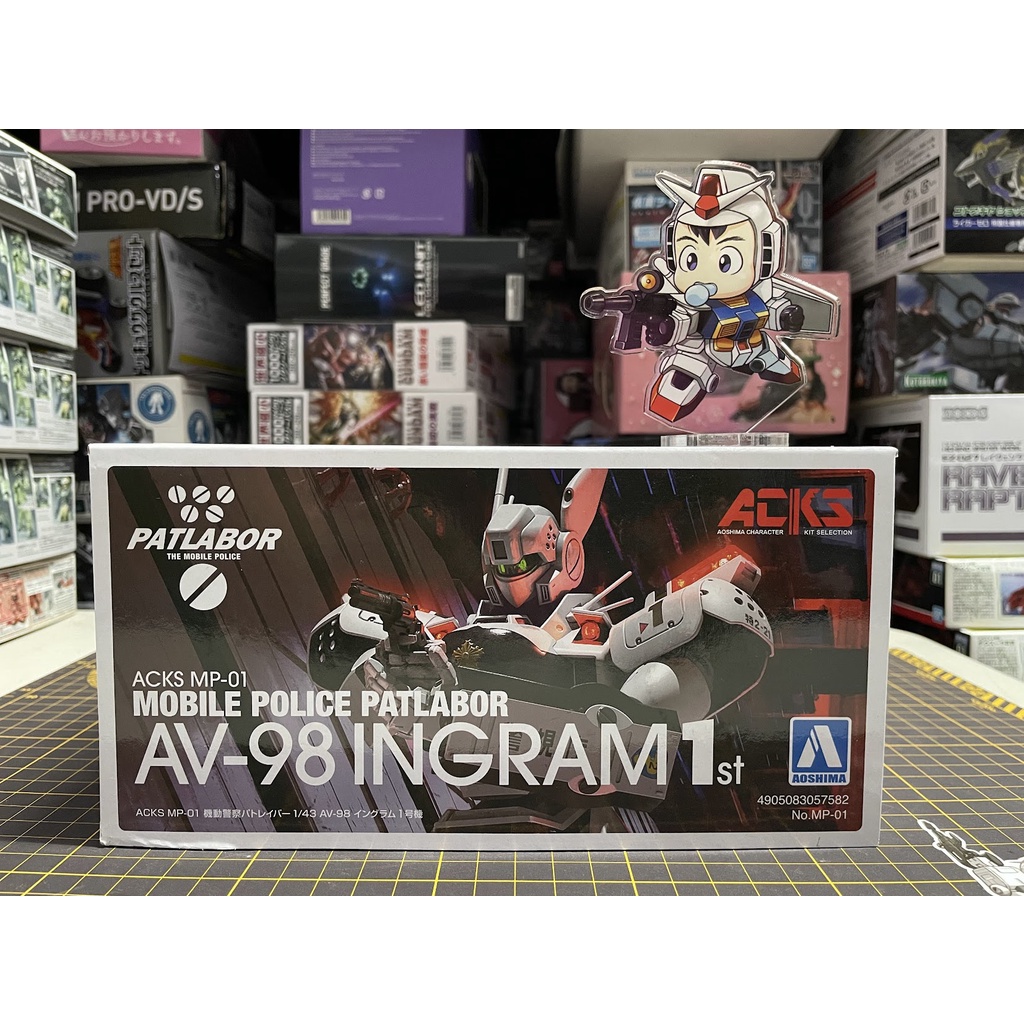 Aoshima ACKS No. MP-01 Patlabor 1/43 AV-98 Ingram 1st Plastic Model Kit | Shopee Philippines