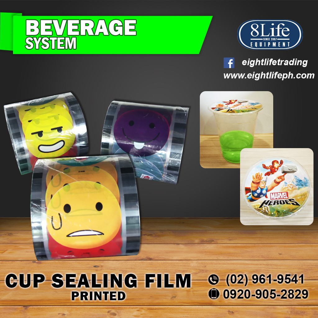 Cup Sealing Film 3kg ( Emoji ) | Shopee Philippines