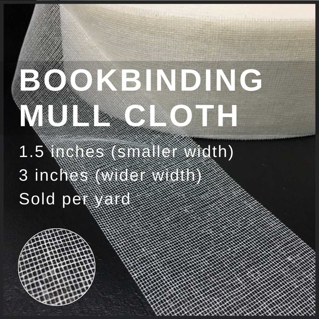 Set Book binding Mull Cloth / Paper Spine Liner / Wide and Small / 1 ...