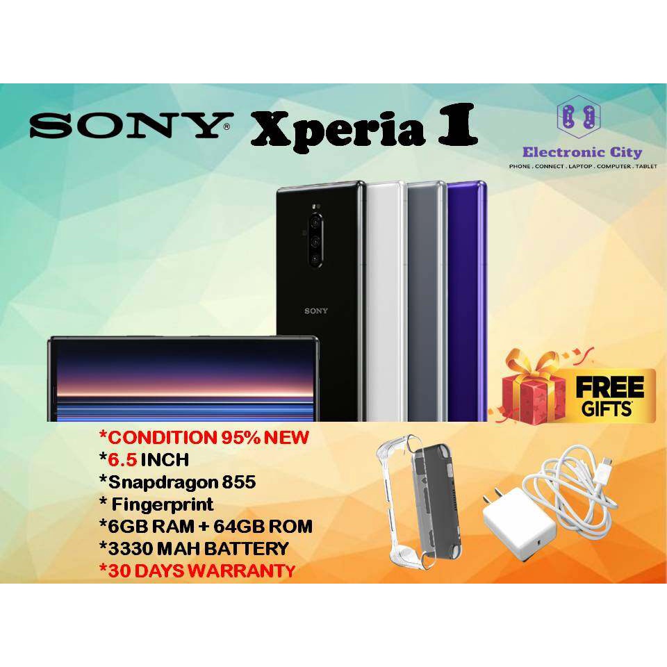 Sony Xperia 1 Japan version 6.5 inch 4K OLED 6+64GB Snapdragon 855 Sony ...