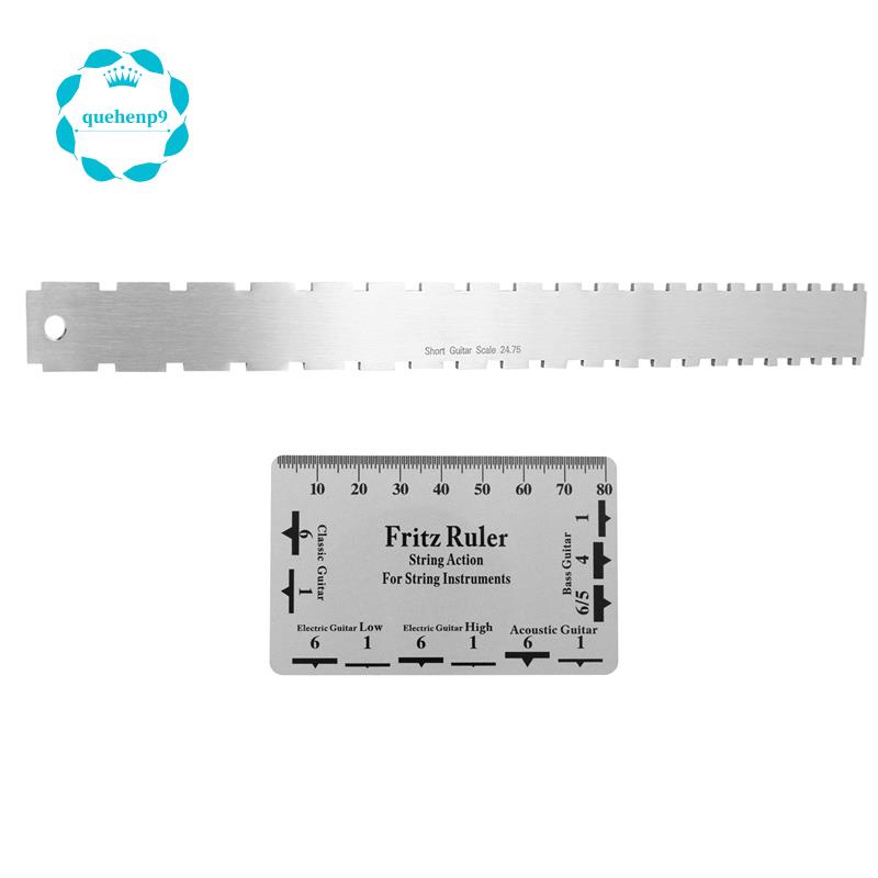 Guitar Neck Notched Straight Edge Luthiers Tool with String Action ...