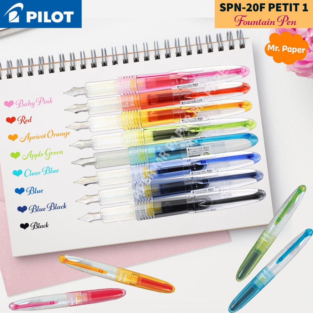 Pilot Petit Pens | Fountain | Marker | Brush | Ink Refill | Mr. Paper ...