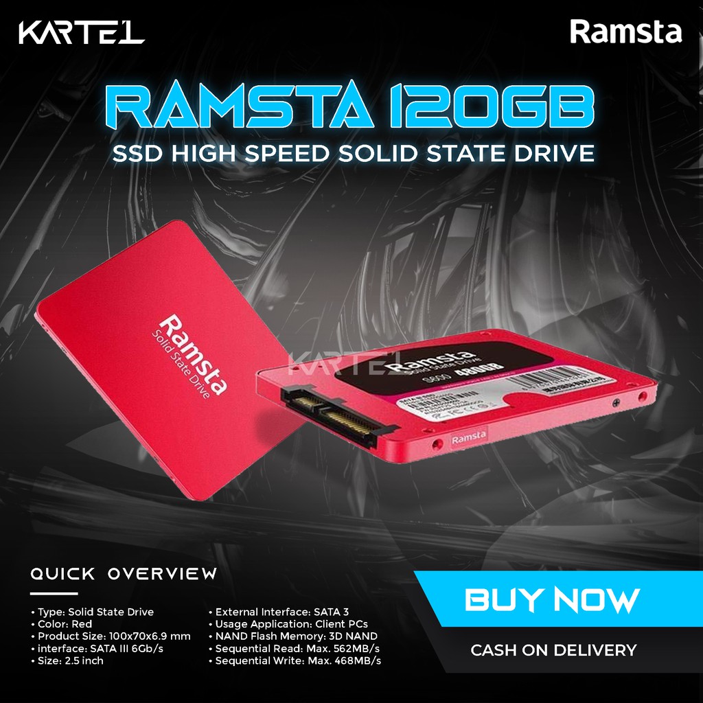 RAMSTA Skihotar SSD 128GB (Solid State Drive 128gb) | Shopee Philippines