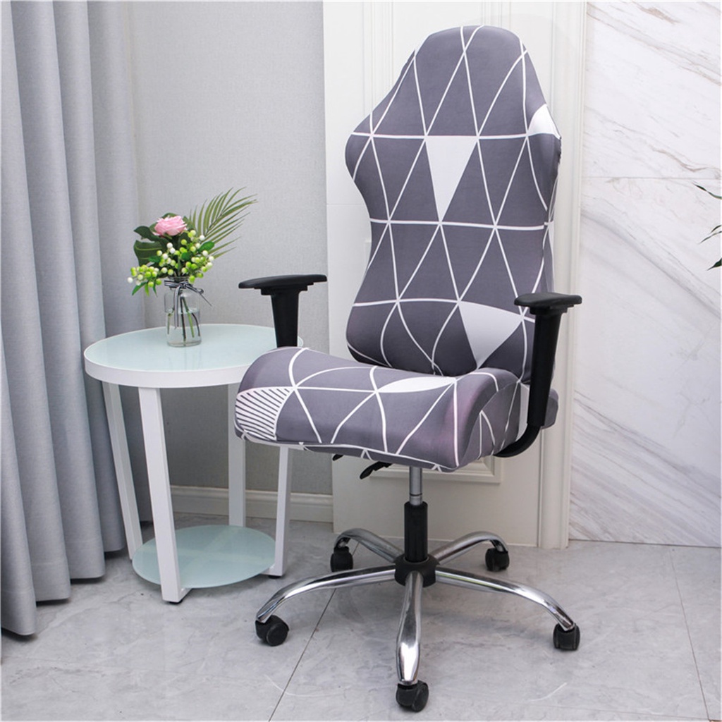 Gaming Chair Cover High Back Computer Chair Slipcover Office Seat Cover ...