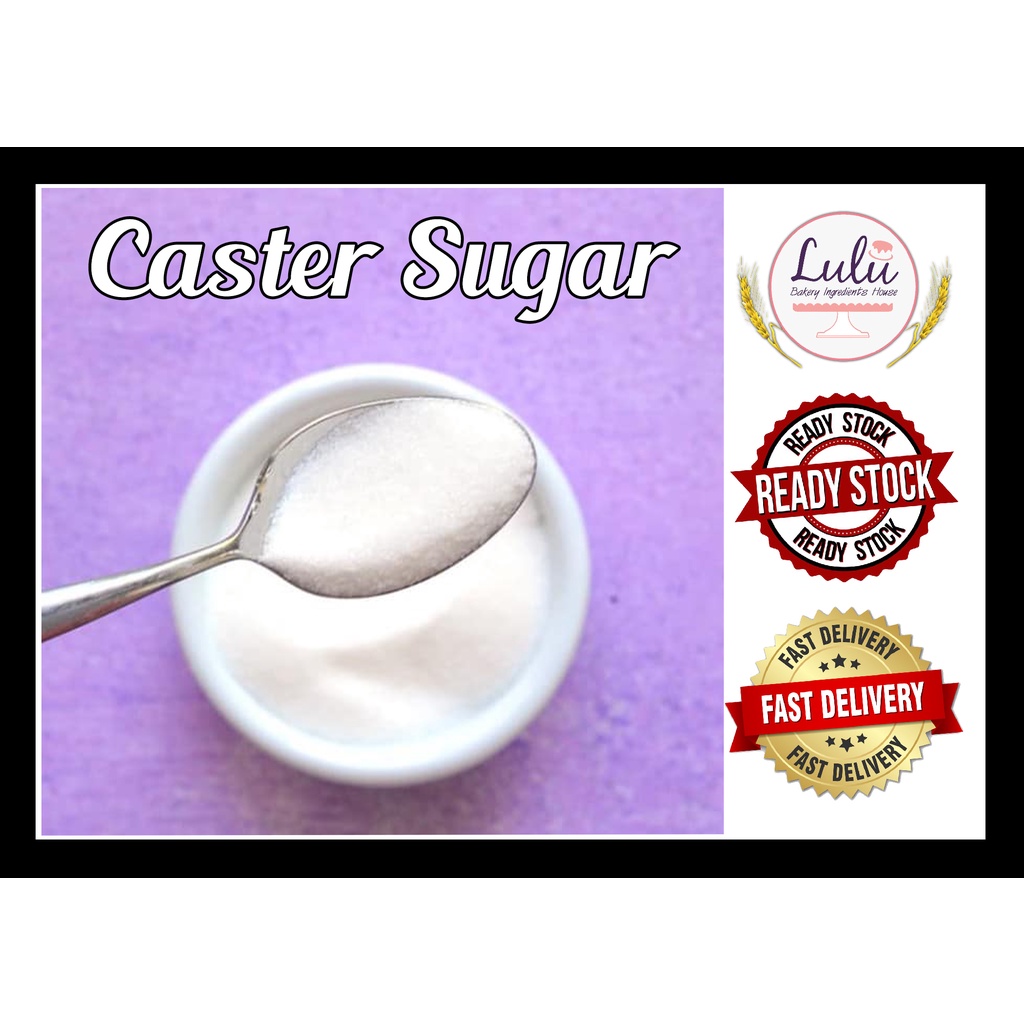 Castor Sugar Gula Kastor Kaster Caster Sugar 500g / 1kg 细砂糖 | Shopee ...
