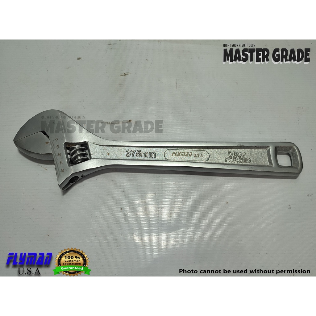 MG Original Flyman Adjustable Wrench 15' | Shopee Philippines