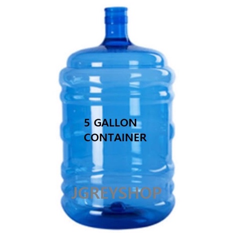 Round Water container 5 gallon (1piece only) | Shopee Philippines