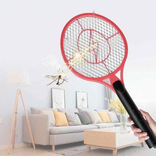 Rechargeable Electric Mosquito Killer Swatter Racket | Shopee Philippines