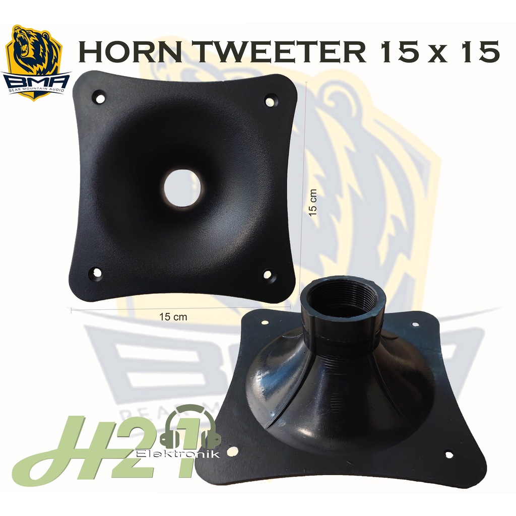 Tweeter Funnel 15X15/HORN TWEETER JH5266 Size 15X15 CM | Shopee Philippines