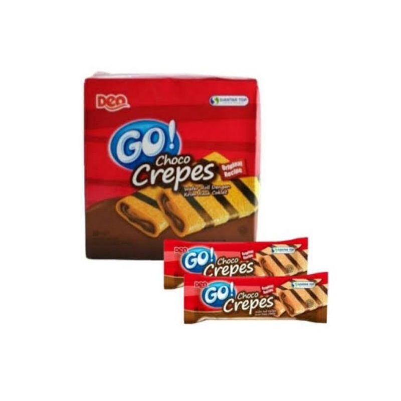 Wafer Go Choco Crepes box contains 24 pcs | Shopee Philippines