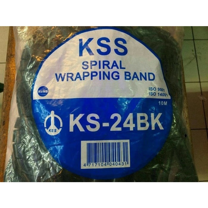 HITAM Spiral Protector Cable KS-24 Black | Spiral Cable KS-24 KSS/GME SWB | Shopee Philippines