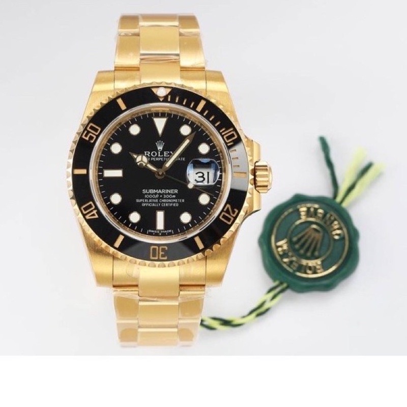 Rolex_submariner men full automatic gold watch | Shopee Philippines