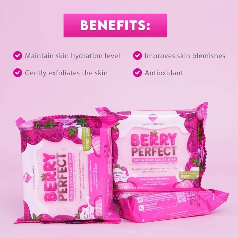 ORIGINAL Berry Perfect Soap /Perfect Formula | Shopee Philippines