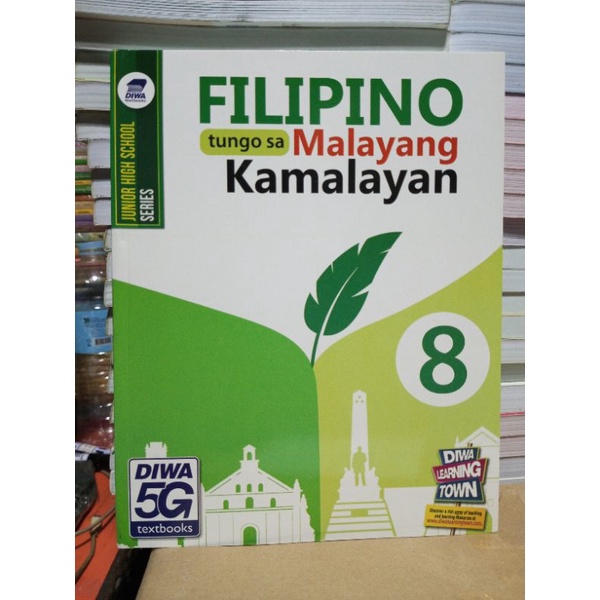 FILIPINO tungo sa Malayang kamalayan 8 by DIWA learning town | Shopee ...