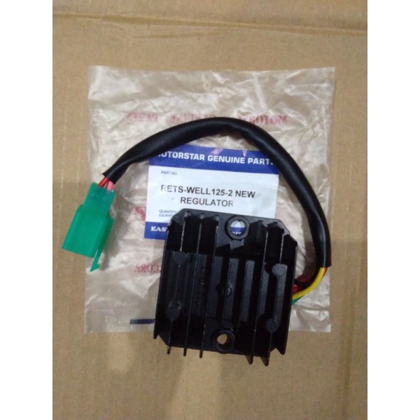 WELL125-II NEW REGULATOR (MOTORSTAR) | Shopee Philippines
