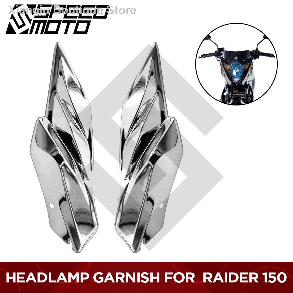 Body Kit Cover. Headlamp Garnish for Raider 150 HDZW-6710 Silver(car ...
