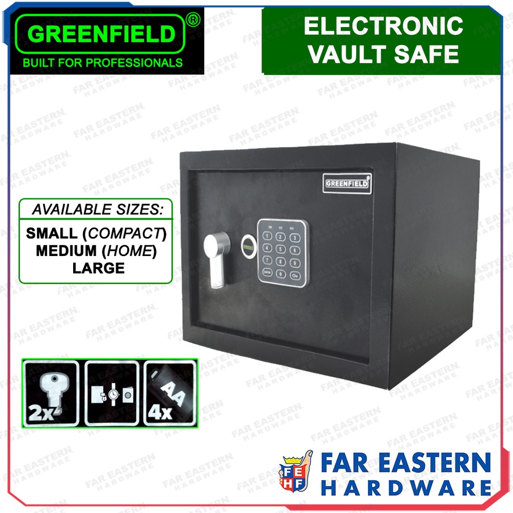 GREENFIELD Electronic Combination Vault Security Home Large Safe ...